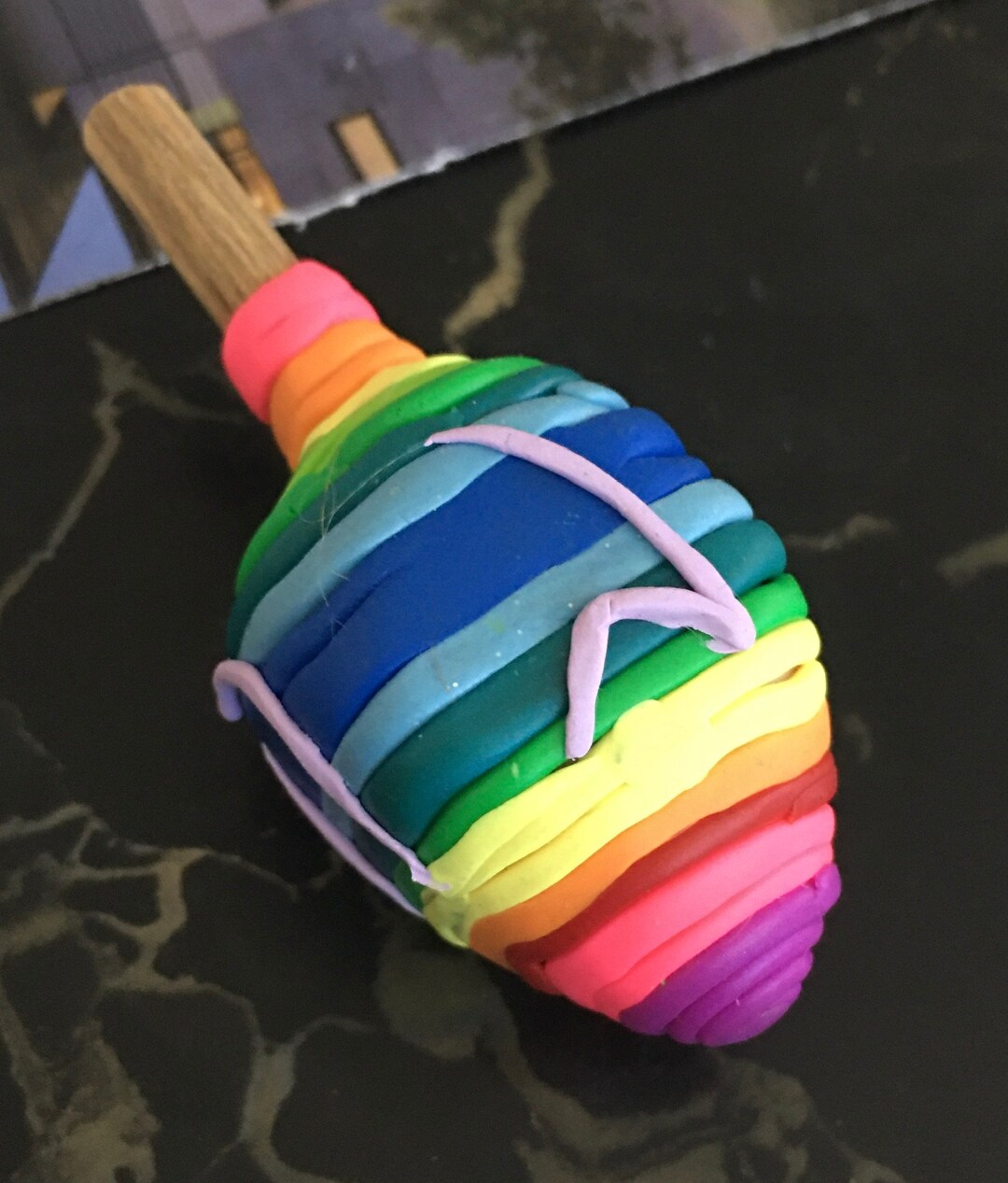 Dreidel Out of Clay! - Etsy