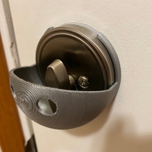 Child & Pet Proof Deadbolt Lock Cover - Easy Install - Etsy