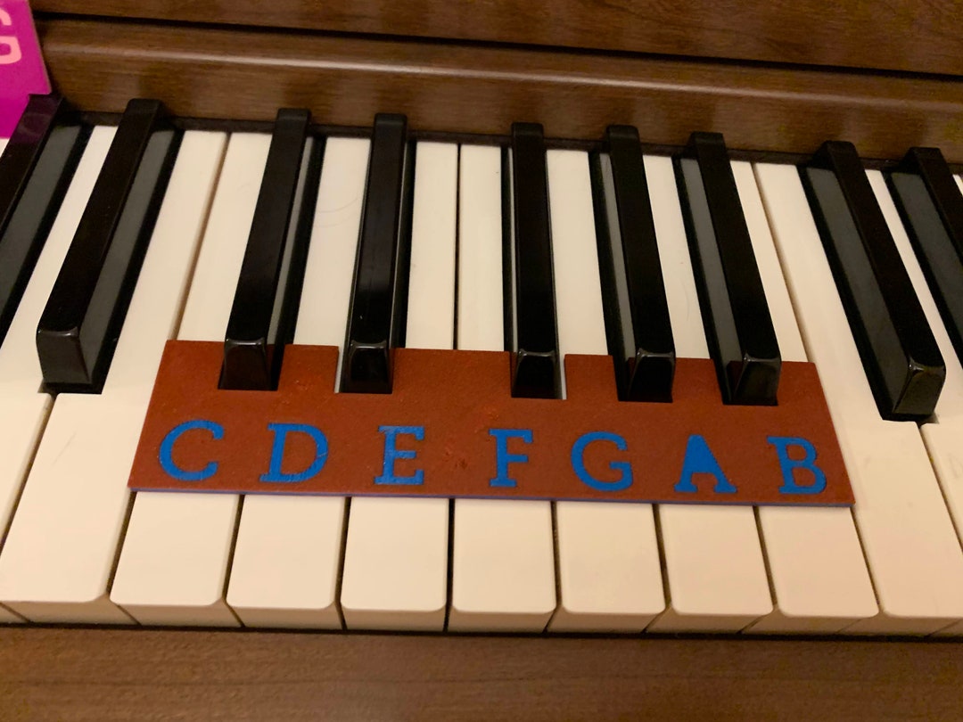 Piano Rake Note Chart - A Start or C Start - Etsy