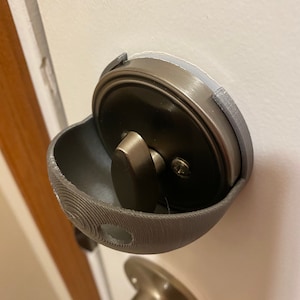 Child & Pet Proof Deadbolt Lock Cover - Easy Install - Etsy