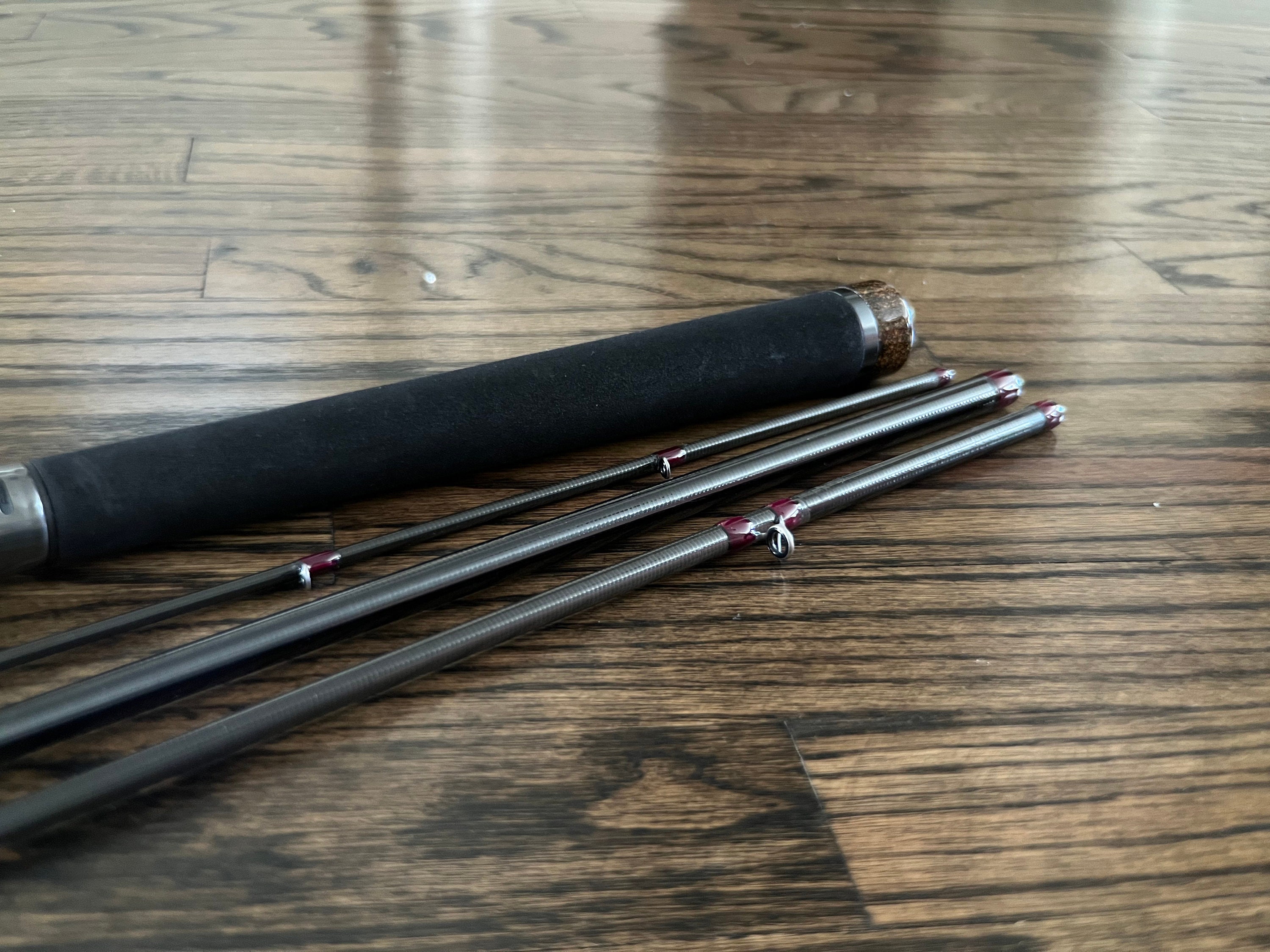 Custom Made 4-piece Travel Rod for Freeling/micro Dropshot - Etsy
