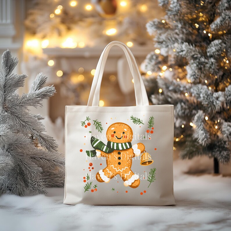 10 Gingerbread Man Clipart Bundle – SVG & PNG Files, Christmas Clipart ...