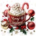 10 Christmas Drink Clipart Bundle – Festive Drink Icons, Hot Cocoa ...