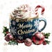 10 Christmas Drink Clipart Bundle – Festive Drink Icons, Hot Cocoa ...