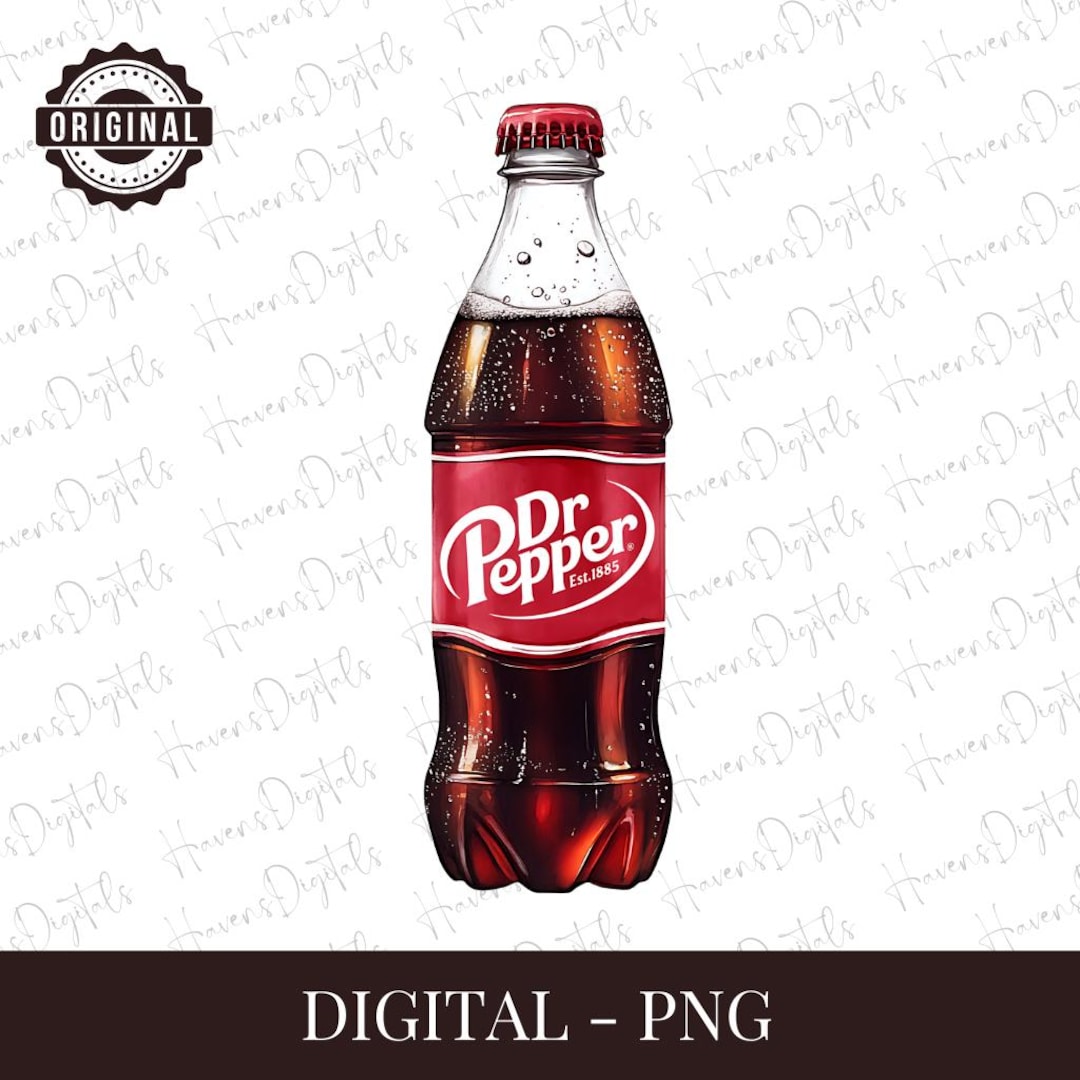 High-quality Dr Pepper Clipart | Digital Download PNG | Perfect for Dr ...
