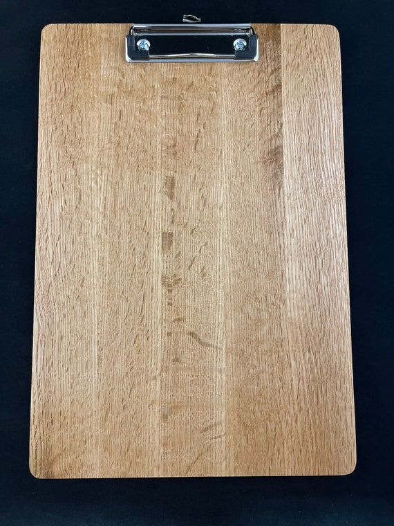 Red Oak Hardwood Clip Board | Etsy