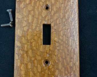Curly Maple Figured Wood Double Light Switch Face Plate - Etsy