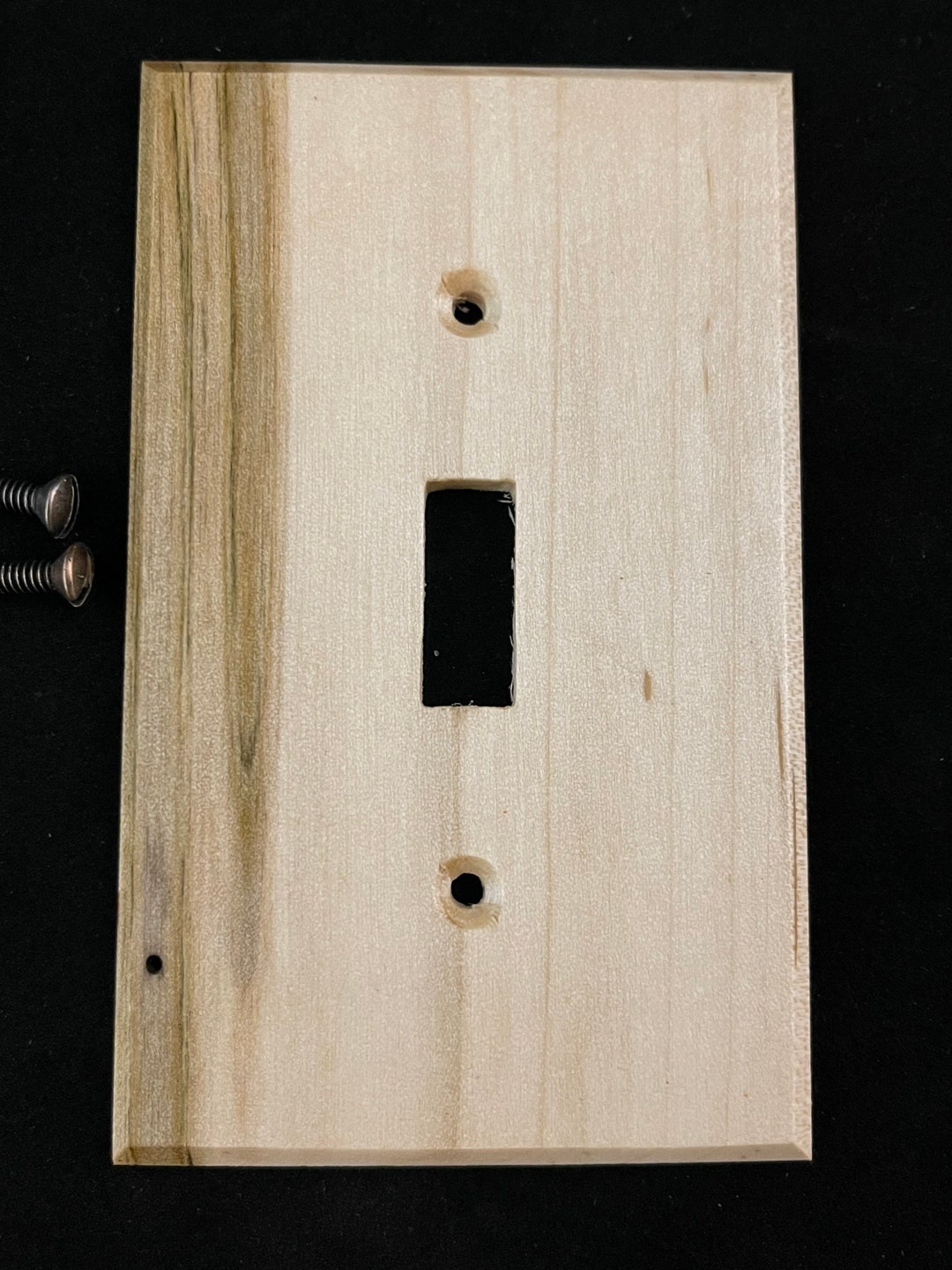 Ambrosia Maple Wood Light Switch Face Plate - Etsy