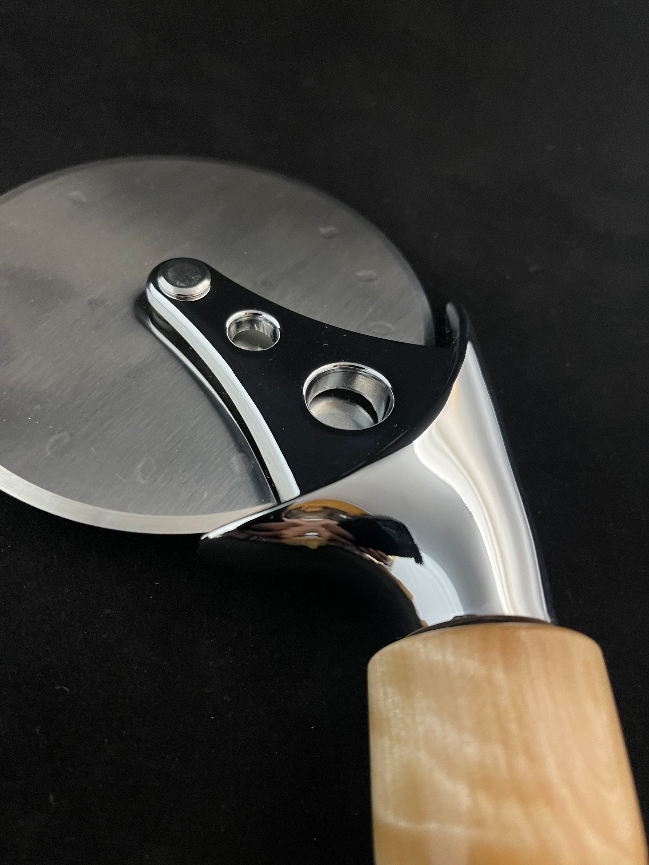 Pizza Slicer/server Set-flamed Birch - Etsy