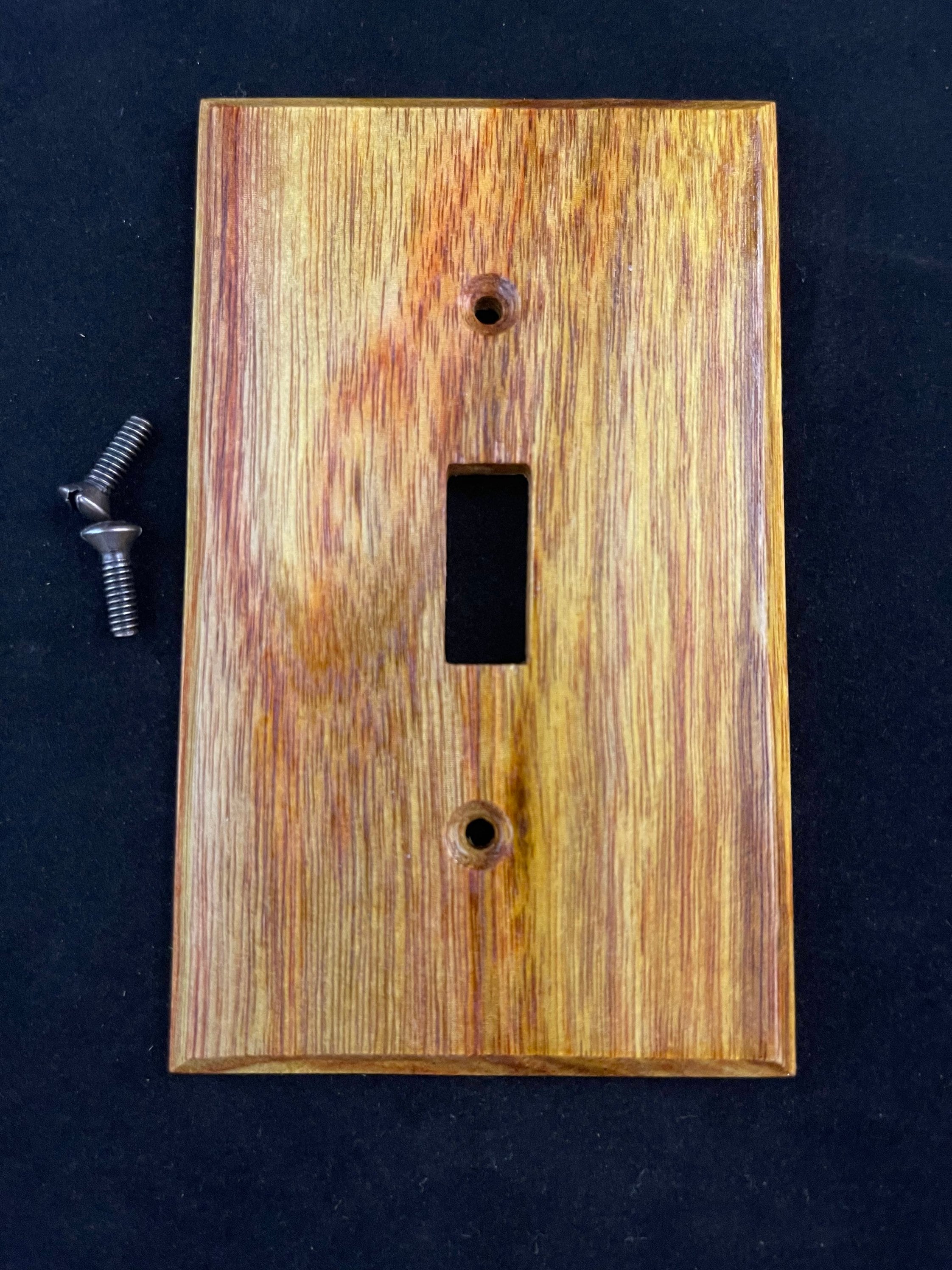 Canary Wood Light Switch Face Plate - Etsy