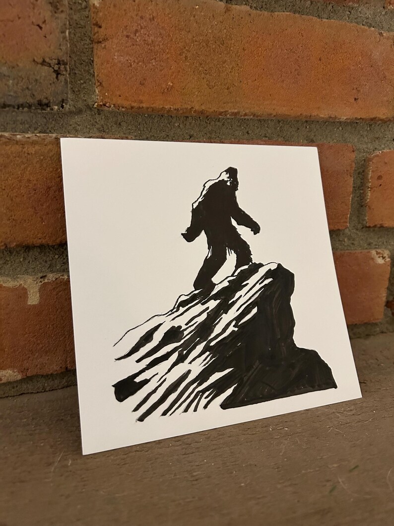 Original Ink Drawing: “hike” - Etsy