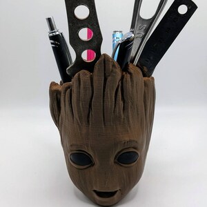 Groot Head Planter / Pen Holder - Etsy