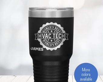 Hvac Technician Tumbler - Etsy