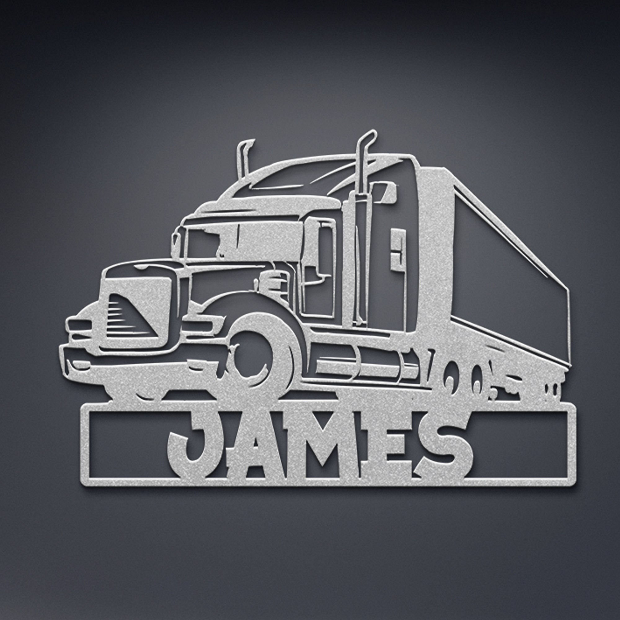 Personalized Truck Driver Sign Trucker Metal Sign Trucker - Etsy