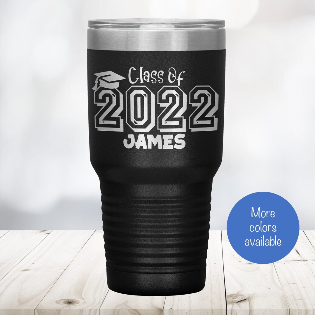 Personalized Class of 2022 High School College Graduation Tumbler 2022 ...