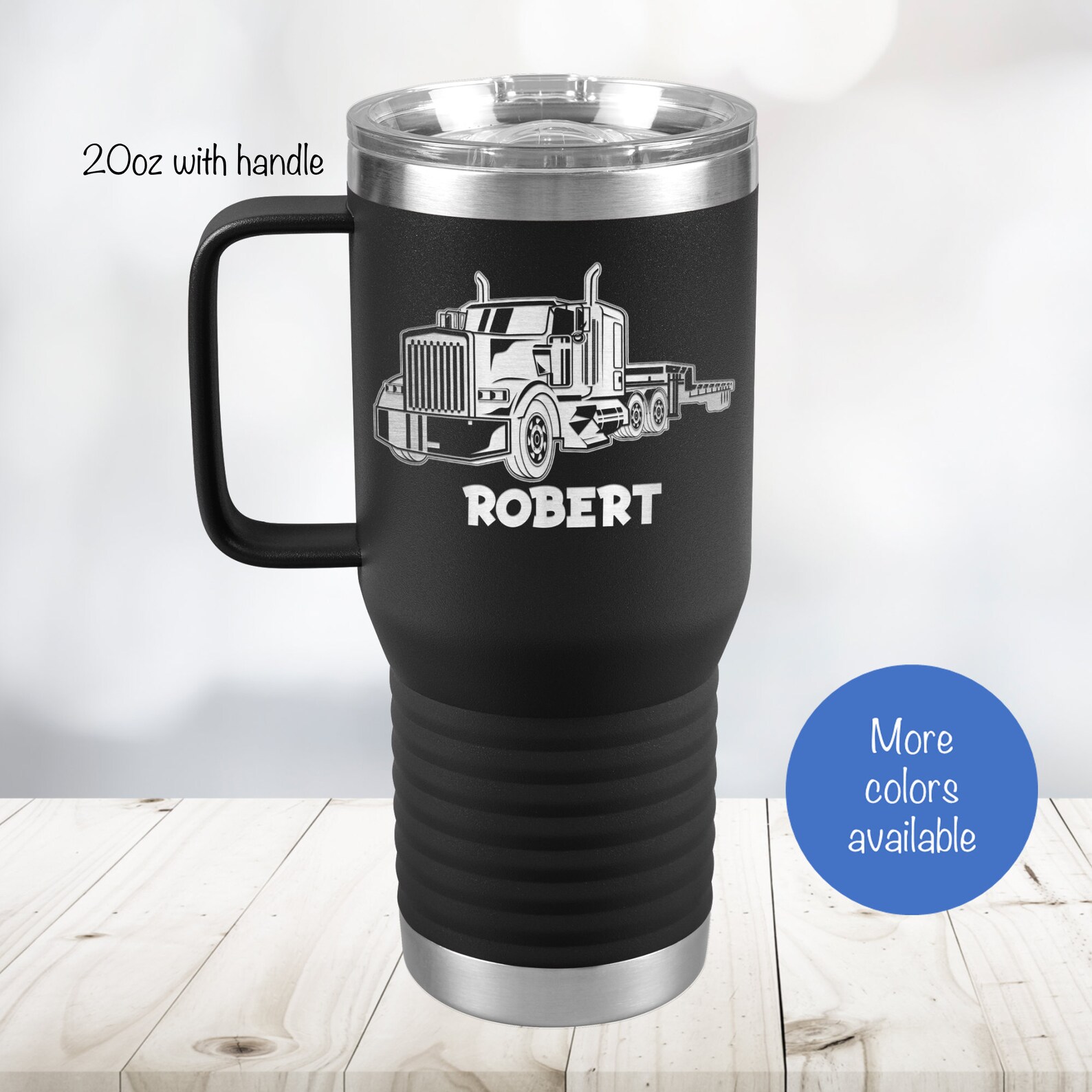 Personalized Truck Travel Cup Flatbed Truck Driver Tumbler - Etsy