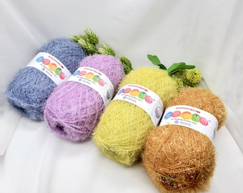 Korean Scrubby Yarn - Etsy