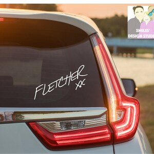 Fletcher Signature Autograph SVG ONLY- Girl of My Dreams- I Think I'm ...