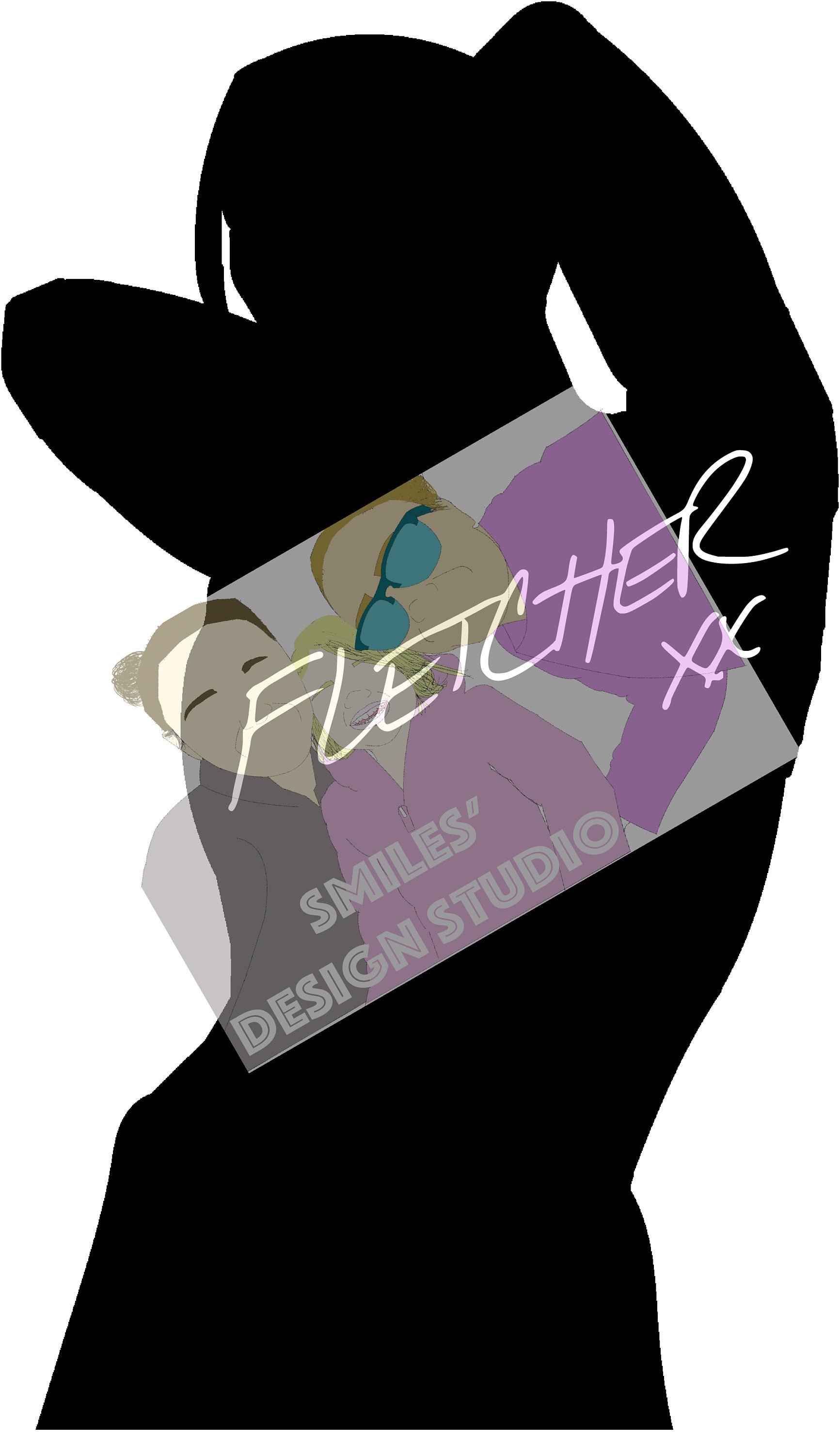 Fletcher Signature Silhouette SVG ONLY Girl of My Dreams I Think I'm ...