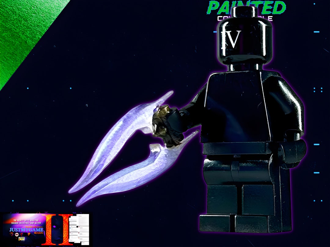 PAINTED: Ancient Space Blade P Fits All Minifigures - Etsy