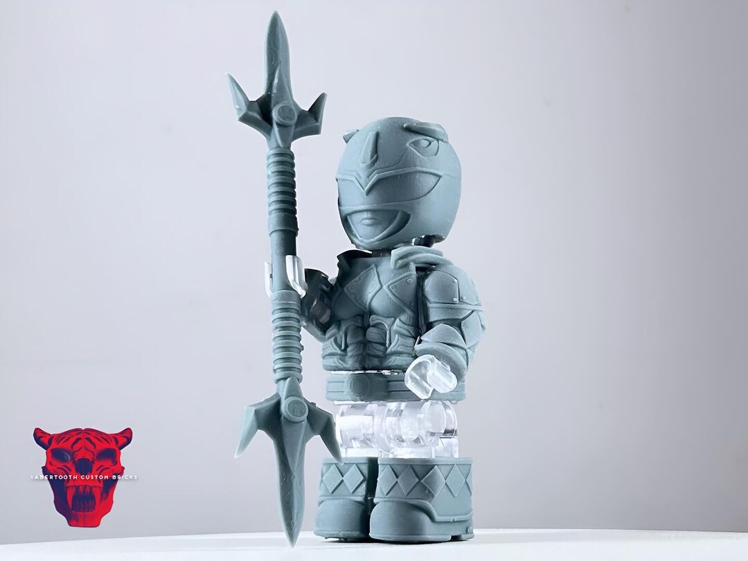 MIGHTY BLUE TRICERA |> Fits All Minifigures | Complete Collectible ...