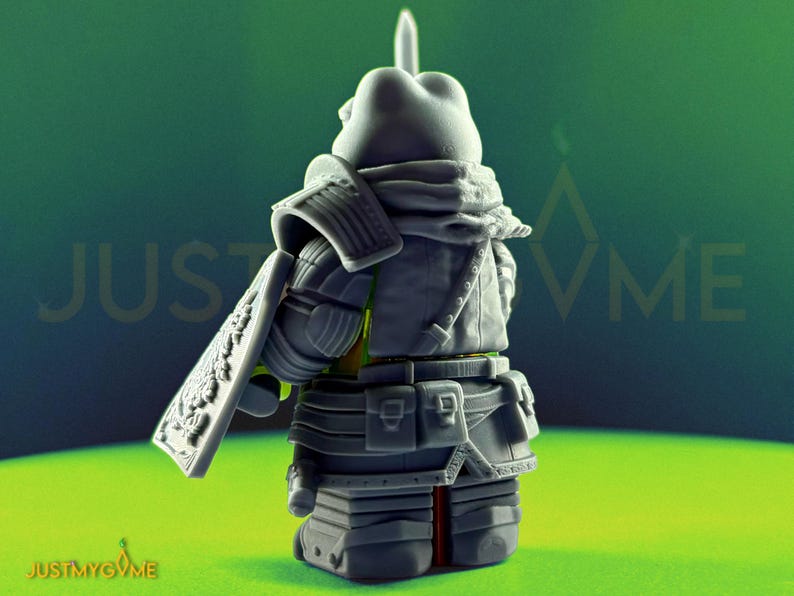 PEPE, DIVINE KNIGHT: Medieval Meme Fantasy Armor Set, Custom Minifigure ...