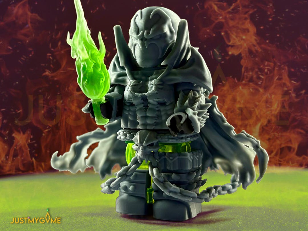 ALBERT'S FINAL DEAL: Custom Dark Fantasy Minifig-compatible Armor Set ...
