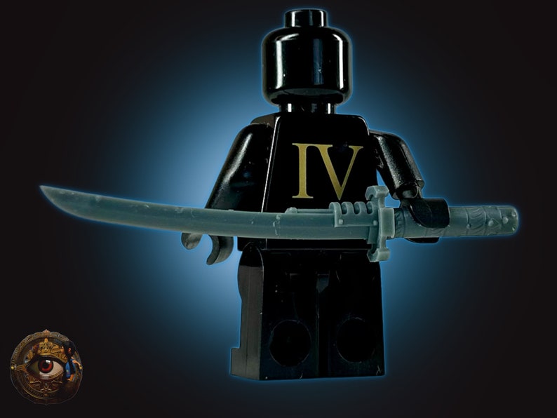 Power Katana 8K Premium Custom Design Print Tabletop - Etsy