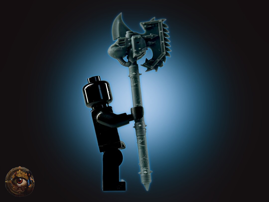Chained Staff | | 8K Premium Custom Design Print | Tabletop Minifig ...