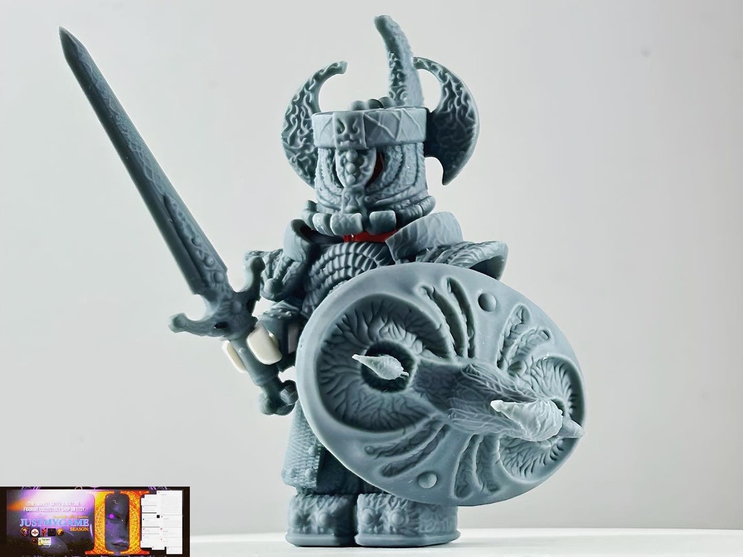 NATURE KNIGHT - Compatible With All Minifigures - Custom Building ...