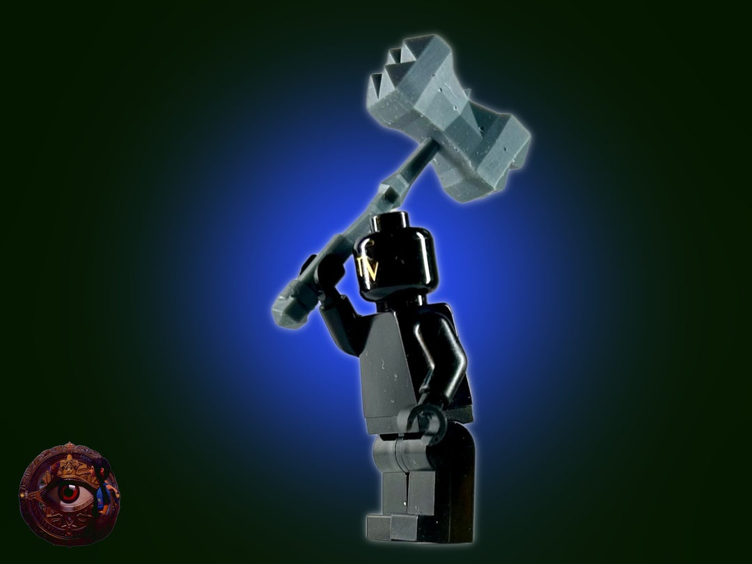 Dragon Warhammer V.2. 8K Premium Custom Design Print Runescape / OSRS ...