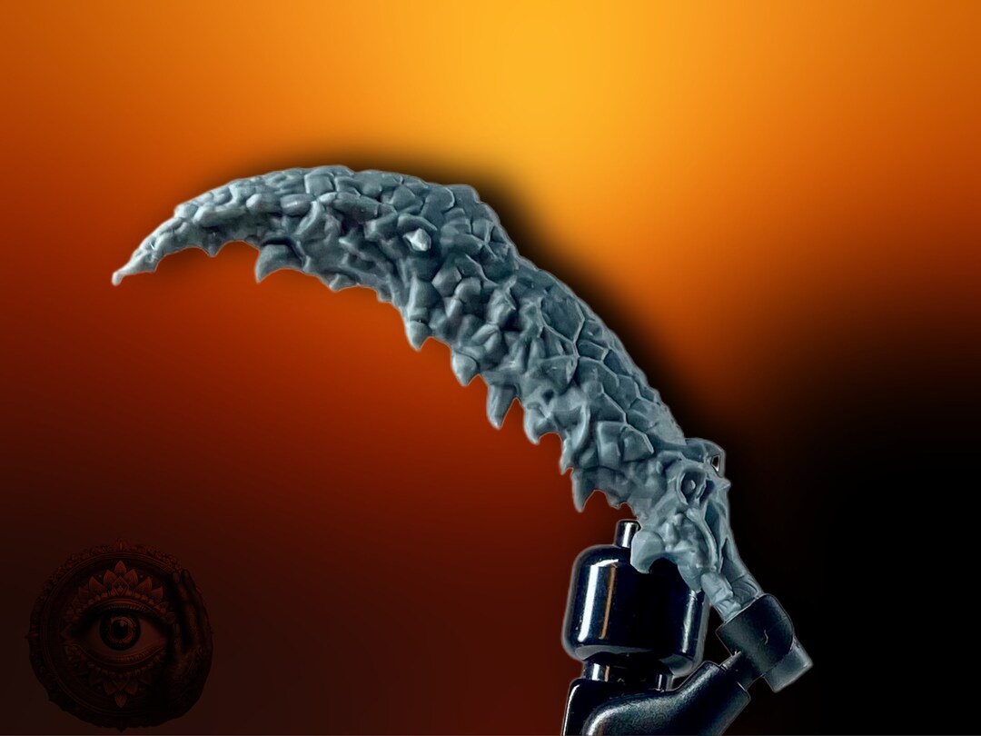 Magma Blade V.2. || 8K Premium Custom Design Print | Minifig Weapon ...