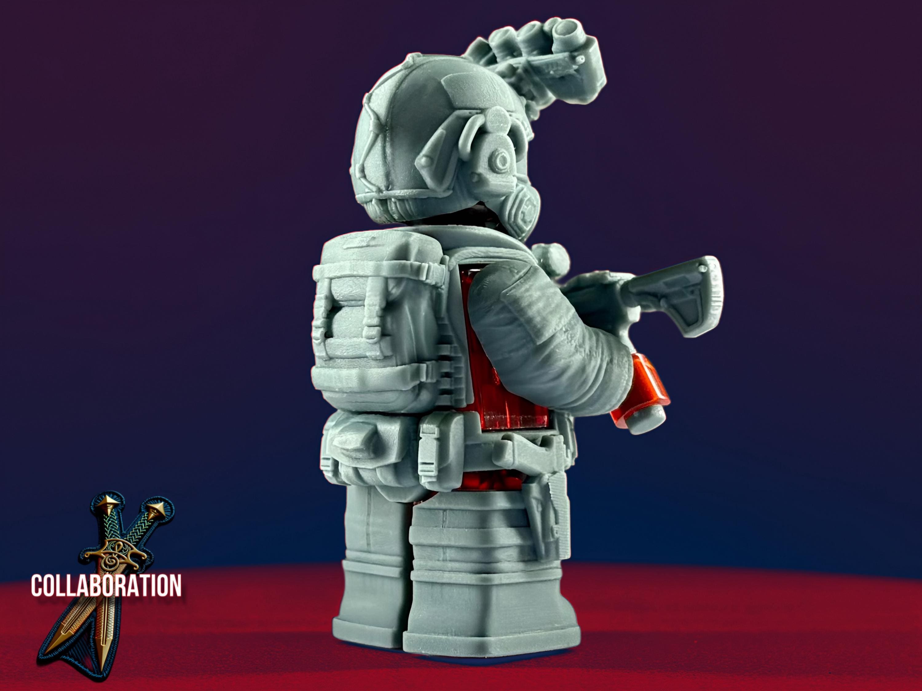 SCP: OVERLORD |> Fits All Minifigures | Studio Quality Display Full ...