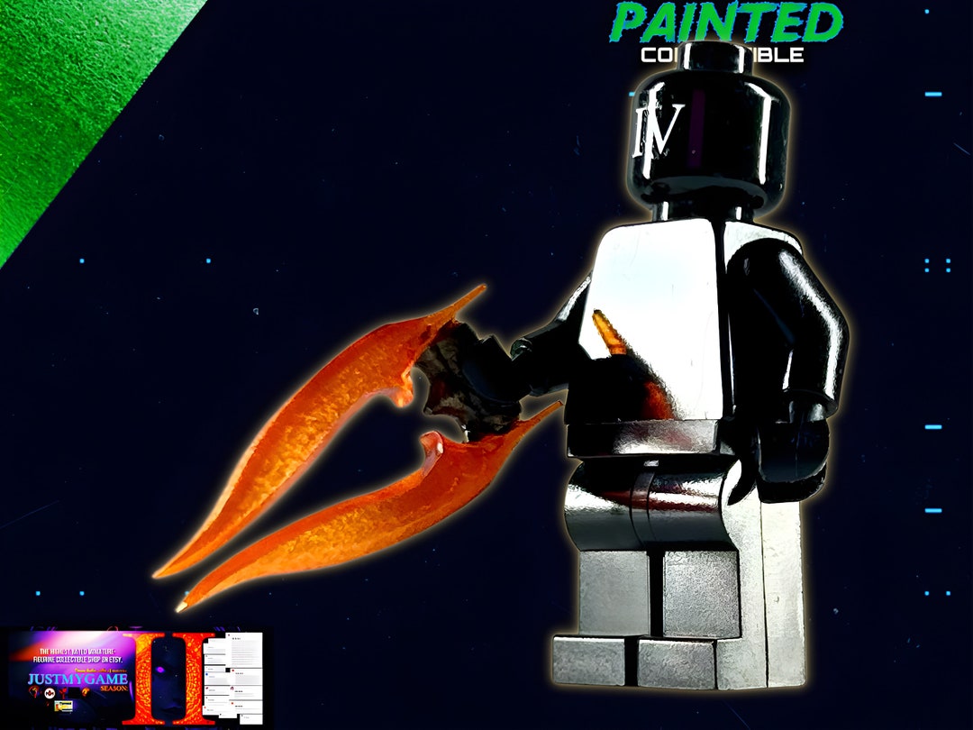 PAINTED: Ancient Space Blade O Fits All Minifigures - Etsy