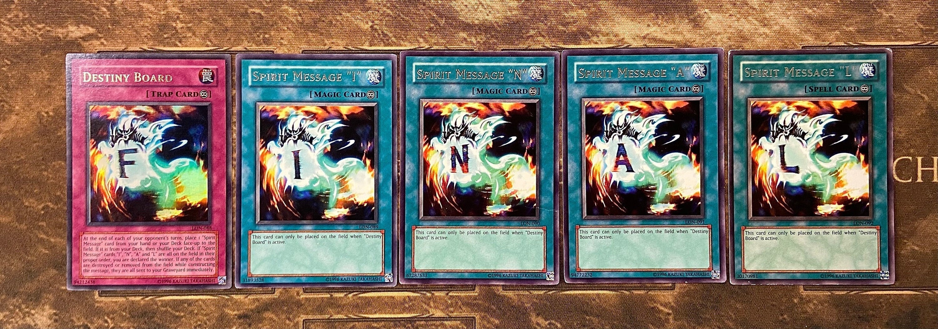 2004 Yu-gi-oh ® FULL Destiny Board F.I.N.A.L Ultra - Etsy