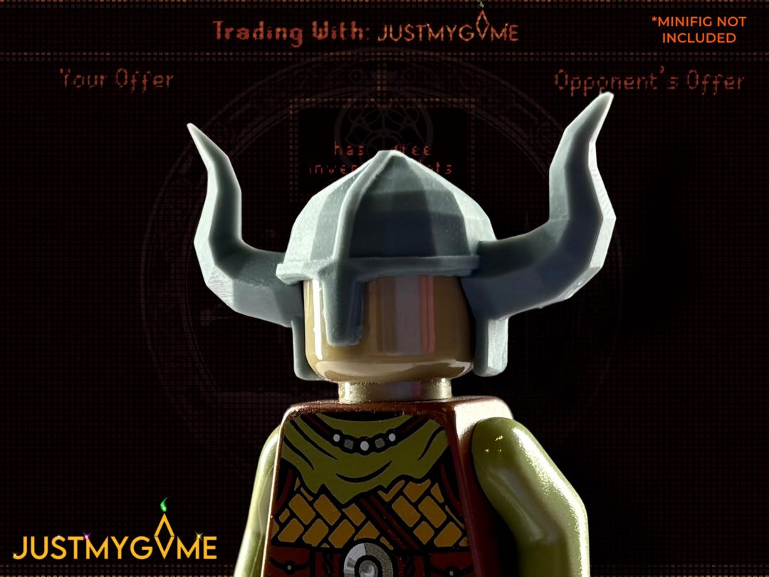 BERSERKER HELM OSRS |> Fits All Minifigures | Complete Custom Runescape ...