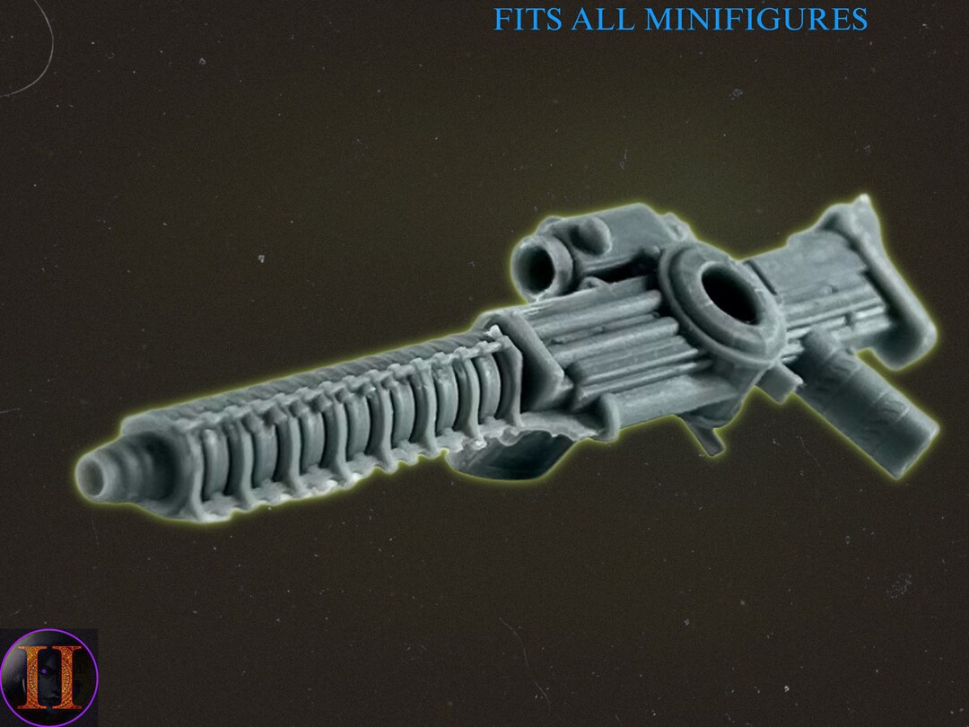 Wasteland Apocalypse LMG Fits All Minifigures Building Block Compatible ...