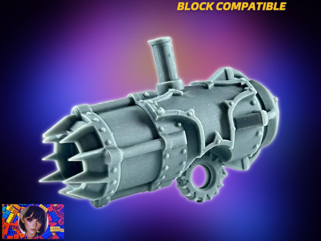 Big Bolt Eater Fits All Minifigures Collectible - Etsy