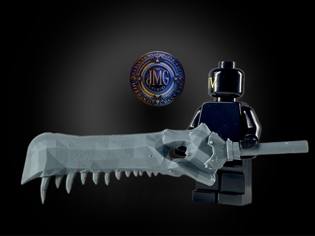 Toothed Greatsword || (8K Premium) | Handmade | Professional Custom ...