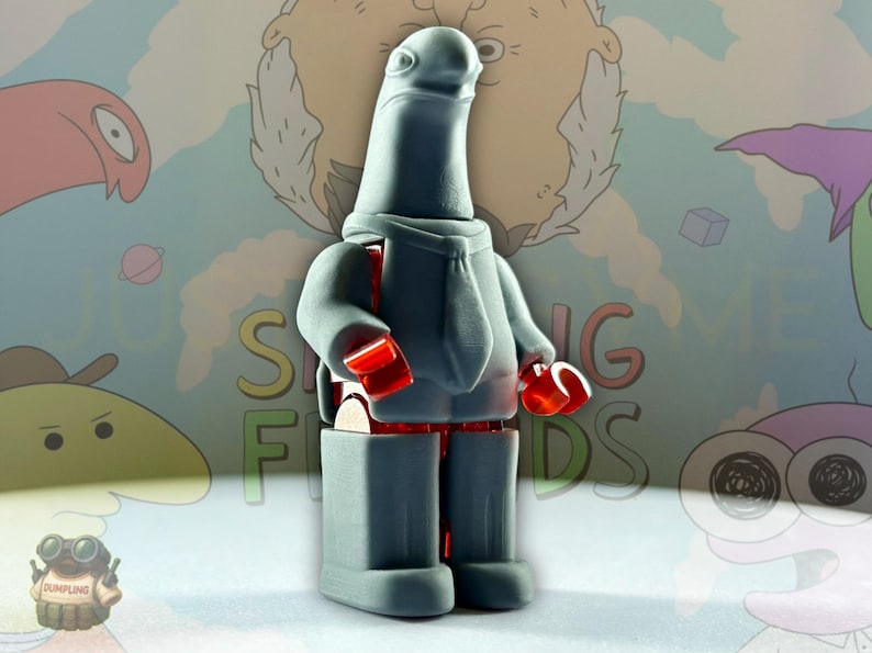 Miniatura personalizada do Alan Smiling Friends | Sem pintura - Etsy ...