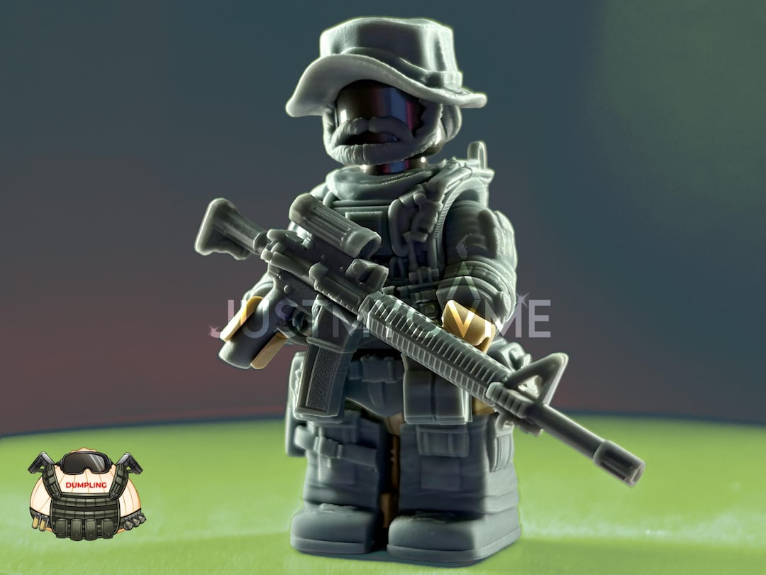 PRISONER SIX 2 SEVEN: Special Forces Military Custom Minifigure ...