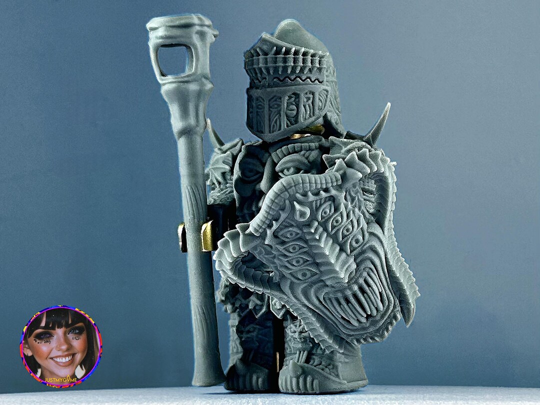 MAD LAD: Chaos Fantasy Custom Minifigure Compatible Armor Set, Printed ...