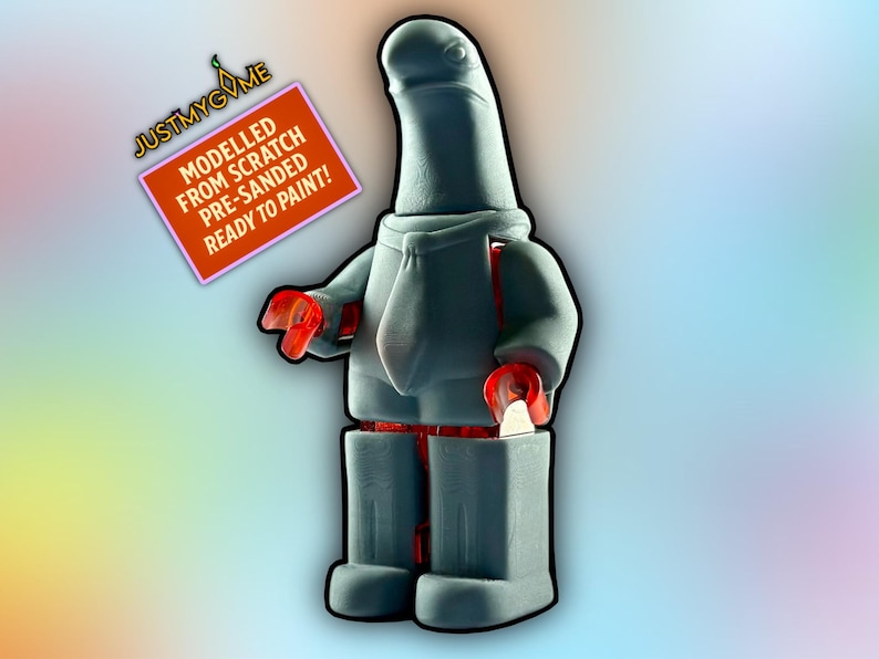 Alan Smiling Friends Custom Mini Figurine | Unpainted - Etsy