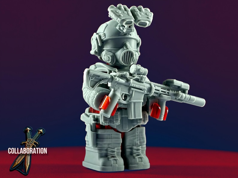 SCP: OVERLORD |> Fits All Minifigures | Studio Quality Display Full ...