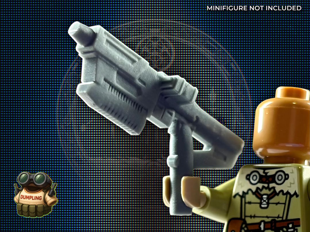 Custom Commando Automatic Blaster for Construction Toy Figures - Etsy