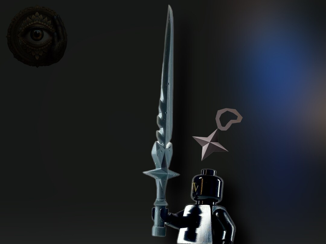 Sara Sword V.2. 8K Premium Custom Design Print Runescape / OSRS ...