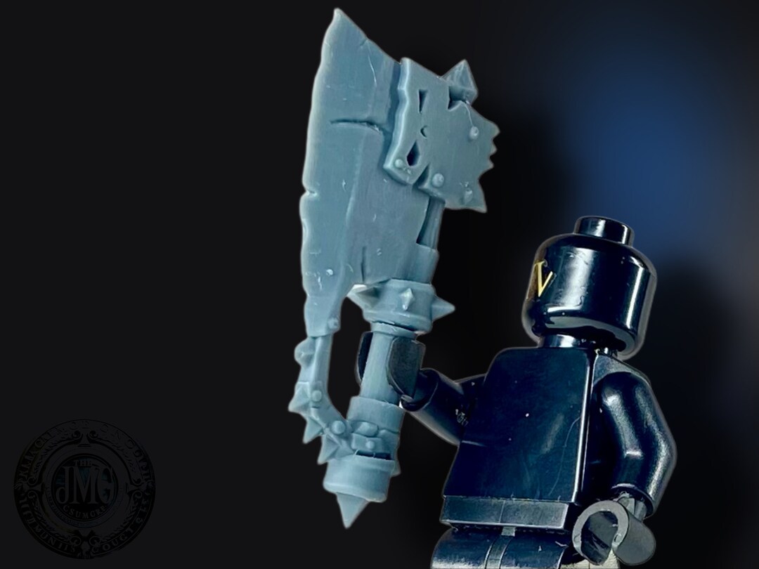 Skål Mauler V.2. || 8K Premium Custom Design Print | Minifig Weapon ...