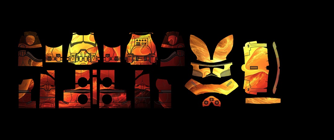 Magma Trooper |> Complete Digital File Decal Download | Waterslide ...