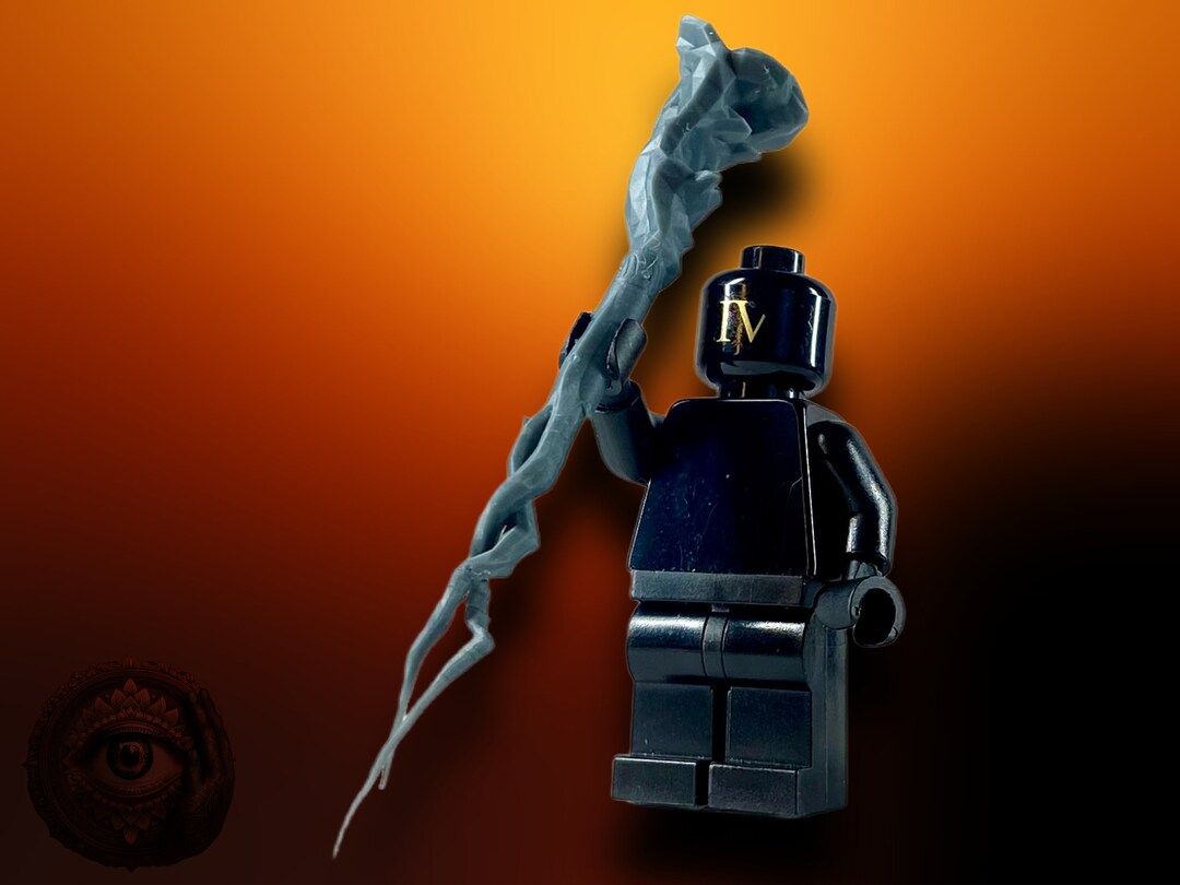 Staff of Death V.2. || 8K Premium Custom Design Print | Minifig Weapon ...