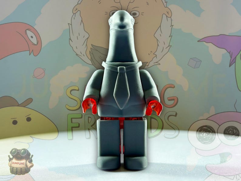 Miniatura personalizada do Alan Smiling Friends | Sem pintura - Etsy ...